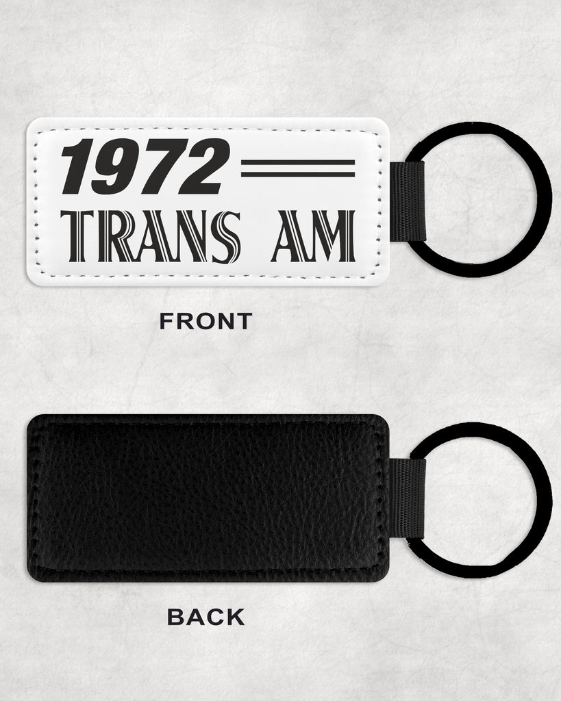 1972 72 Pontiac Trans Am Leather Car Keychain – Automotive Vintage