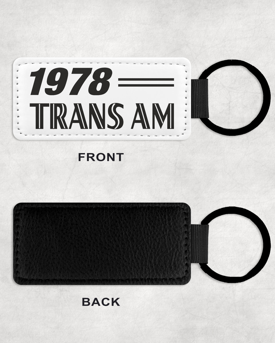 1978 Pontiac Trans Am Leather Car Keychain – Automotive Vintage