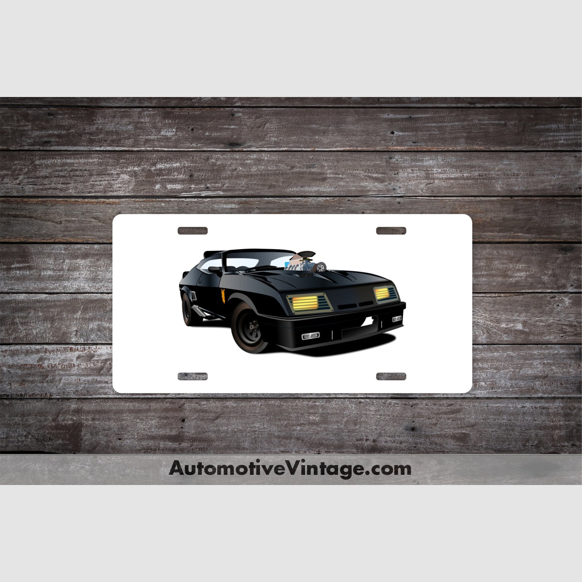Mad Max Interceptor Famous Car License Plate – Automotive Vintage
