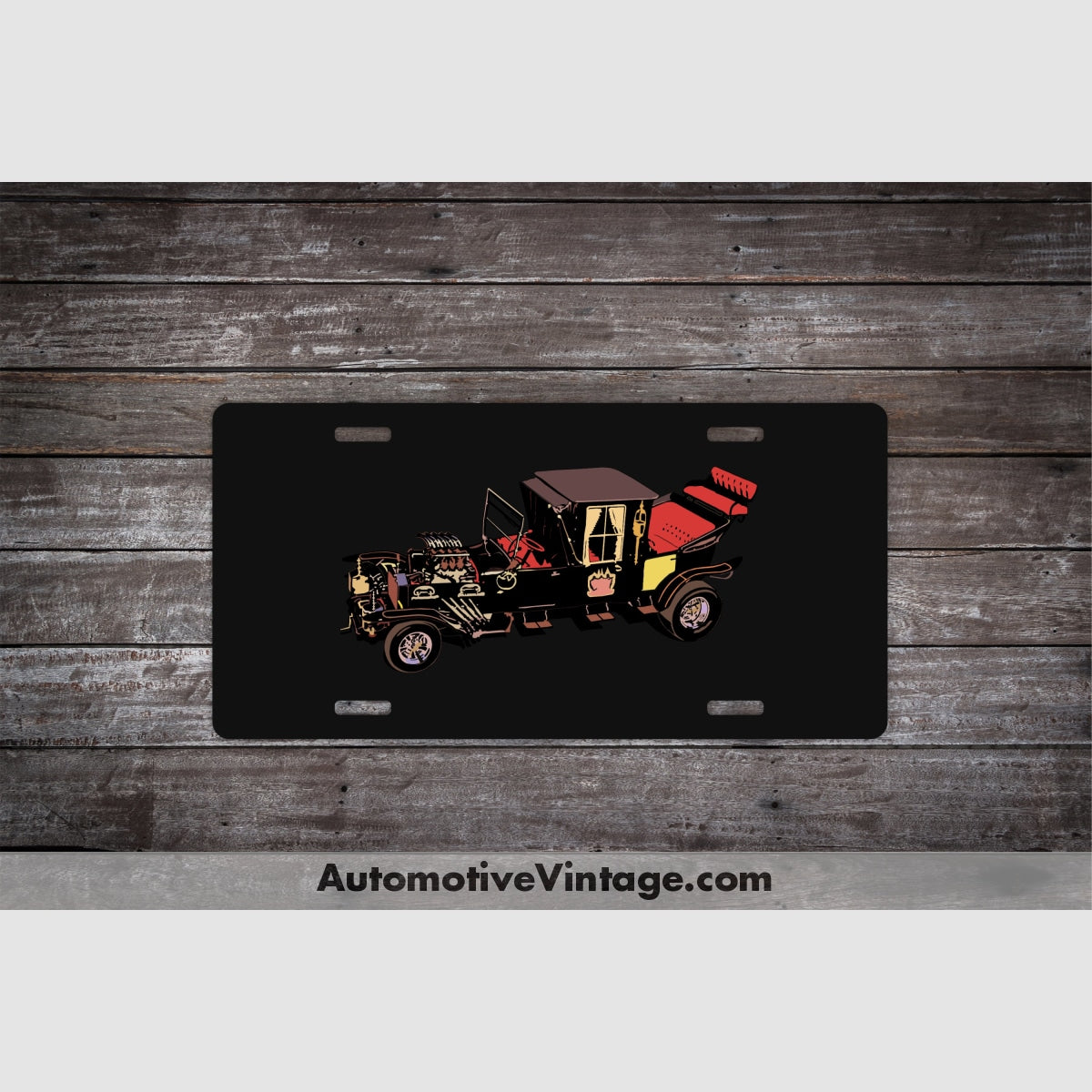 The Munsters Koach Famous Car License Plate – Automotive Vintage