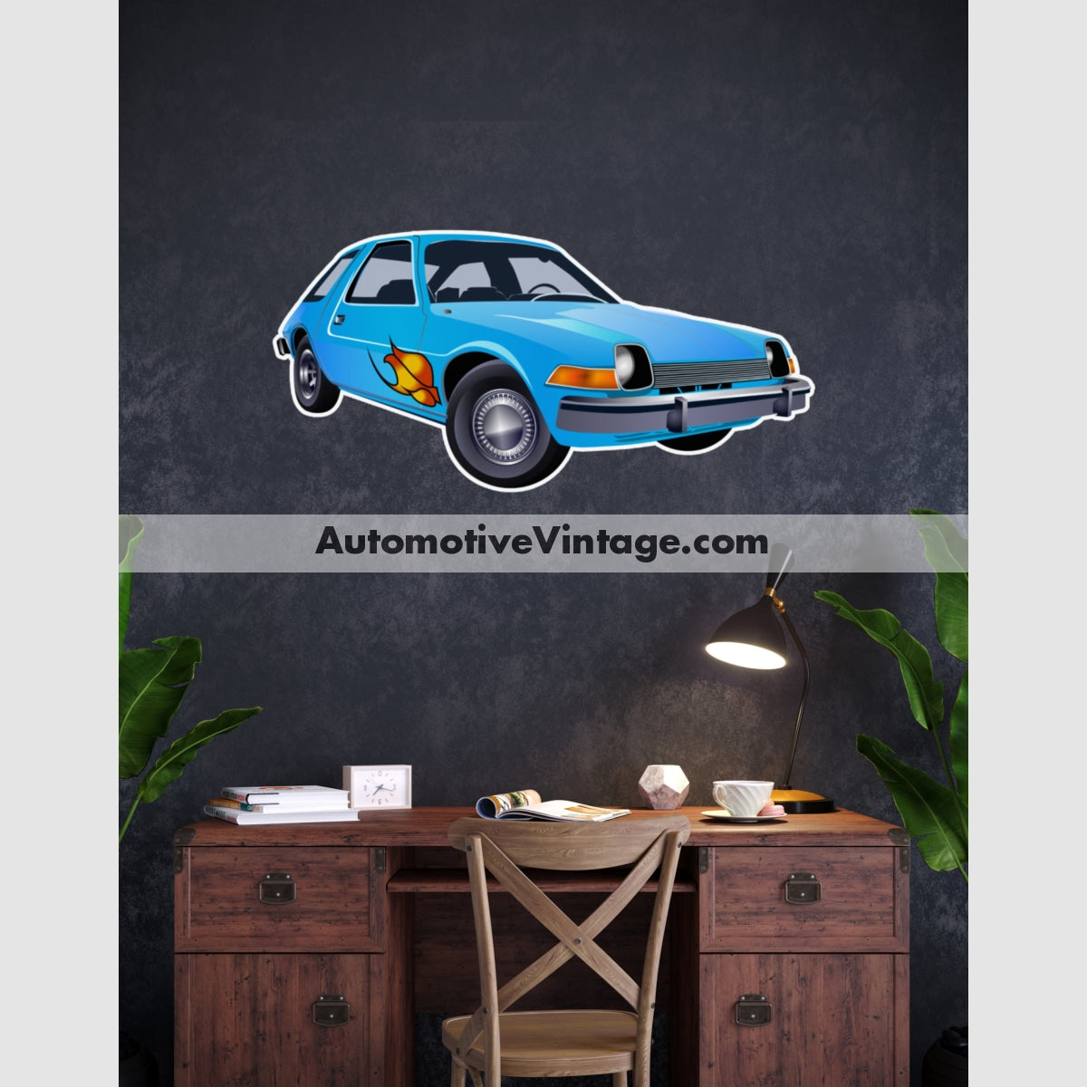 Wayne's World AMC Pacer Famous Car Wall Sticker – Automotive Vintage