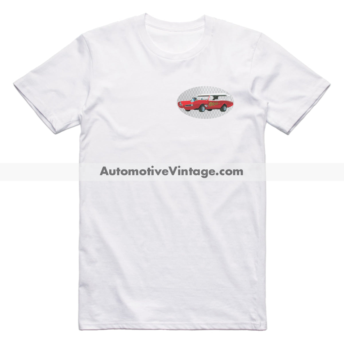 The Monkees Pontiac GTO Famous Car Chest Logo T-shirt – Automotive Vintage
